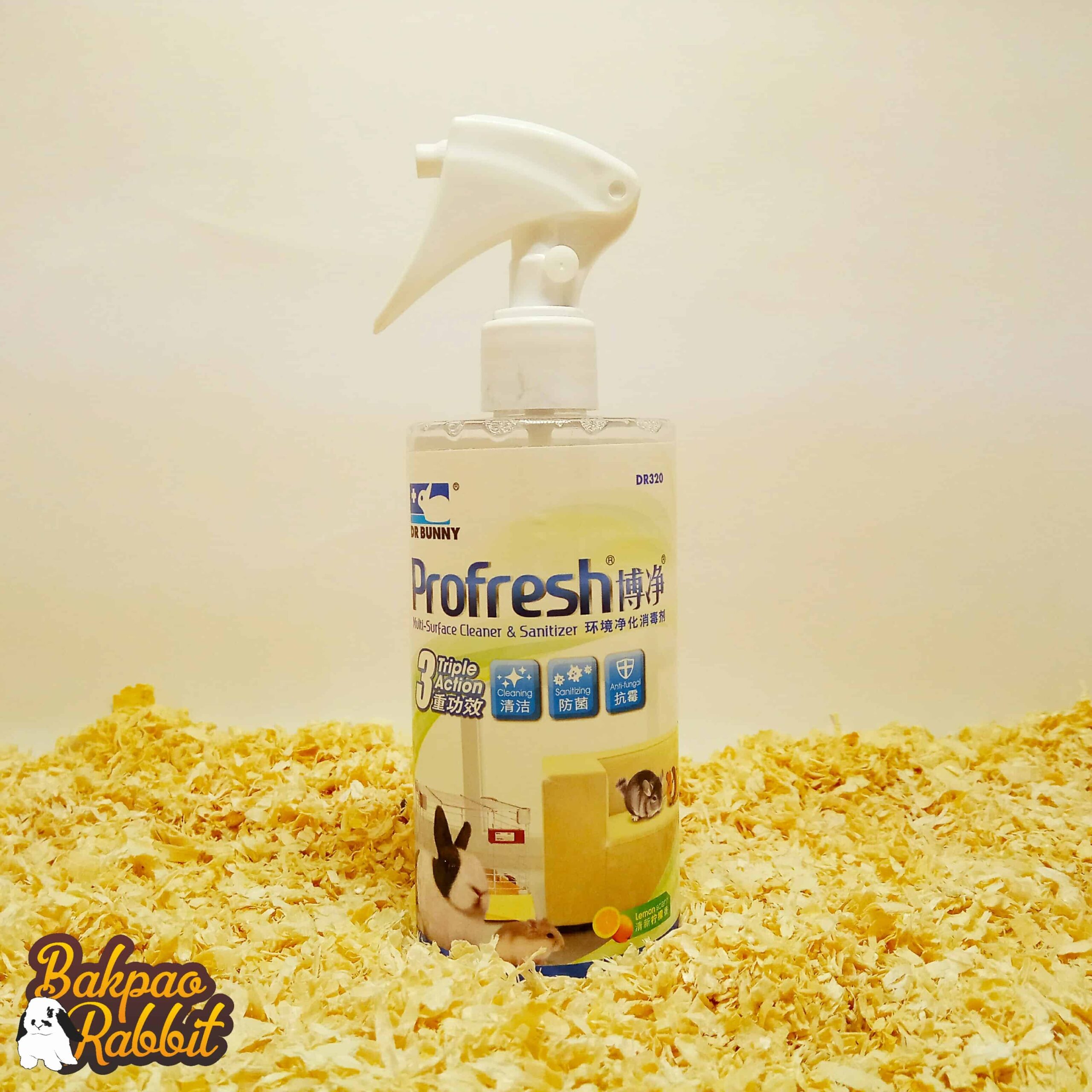 Dr Bunny DR320 Profresh Multi-Surface Cleaner & Sanitizer 300ml ...