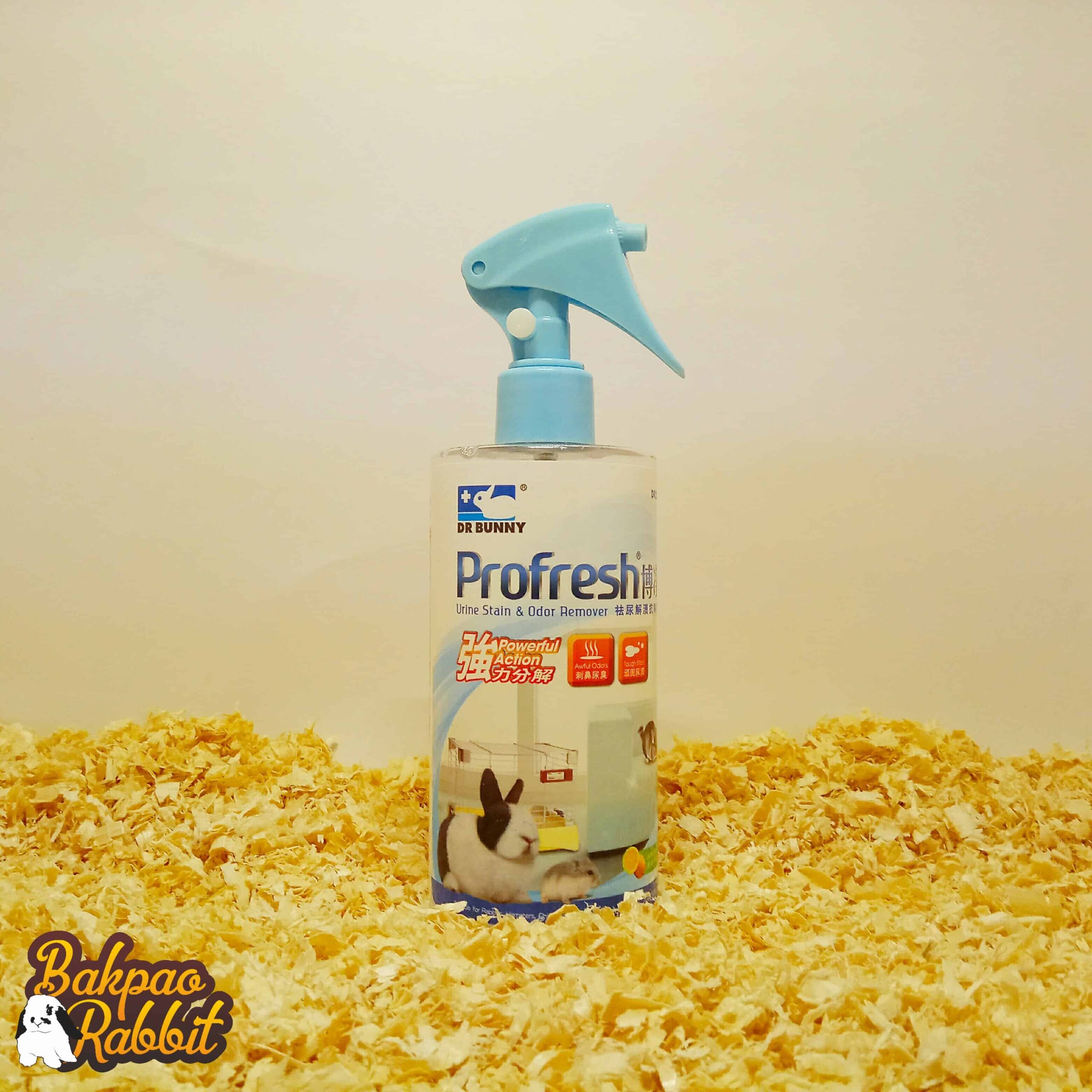 Dr Bunny DR321 Profresh Urine Stain & Odor Remover 300ml - Bakpao Rabbit
